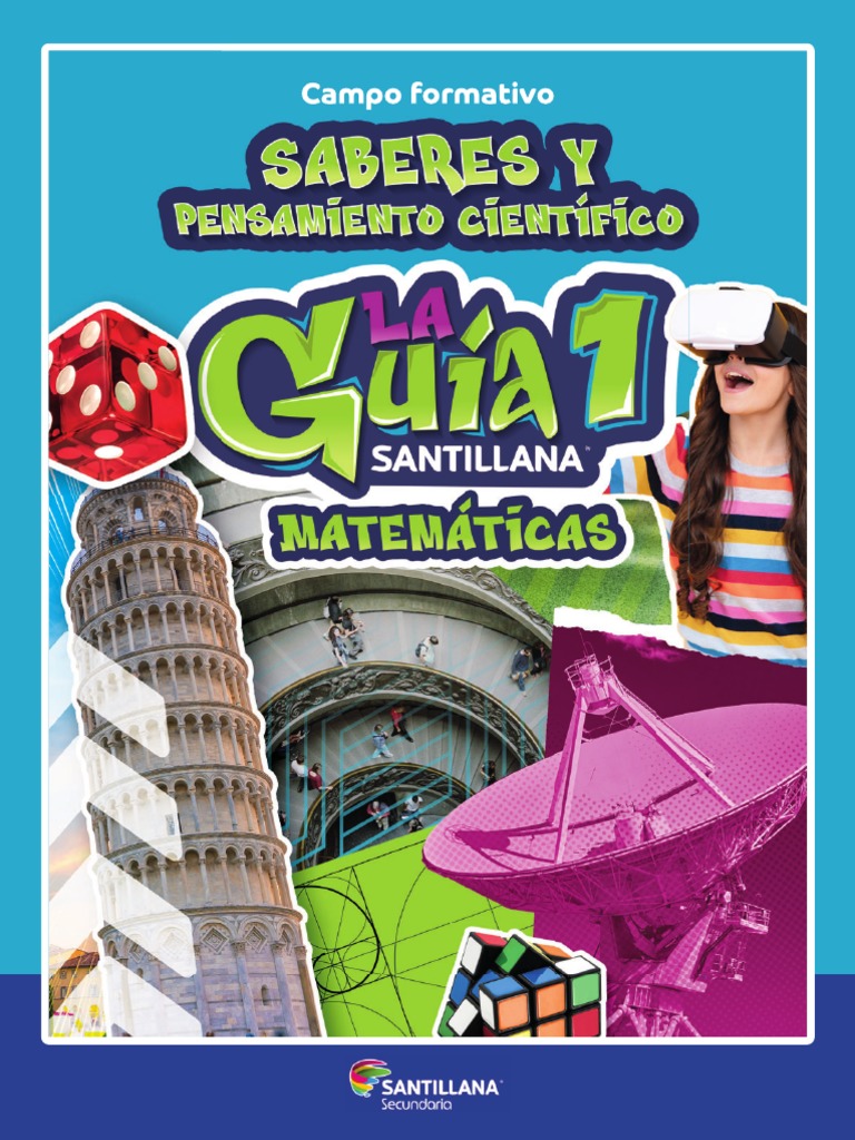 Guía Santillana 1: Matemáticas Secundaria | PDF
