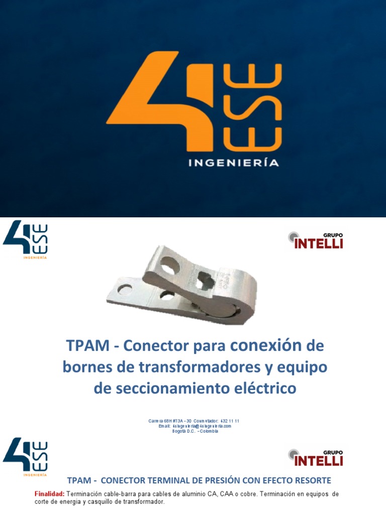Presentacion Conector TPAM Intelli | PDF