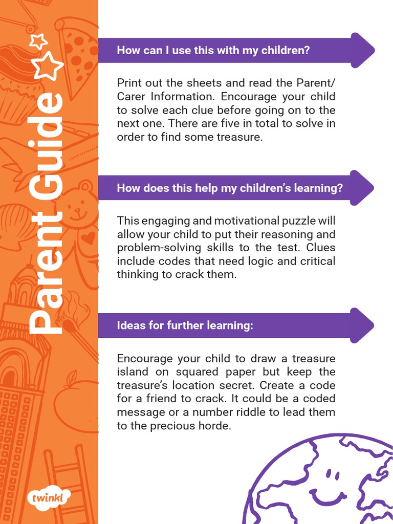 TM 5 11 Code Cracking Treasure Hunt Activity Ages 9 11 - Ver - 1 | PDF