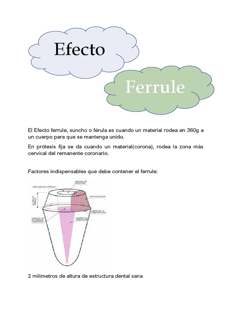 EFECTO FERRULE (1) | PDF