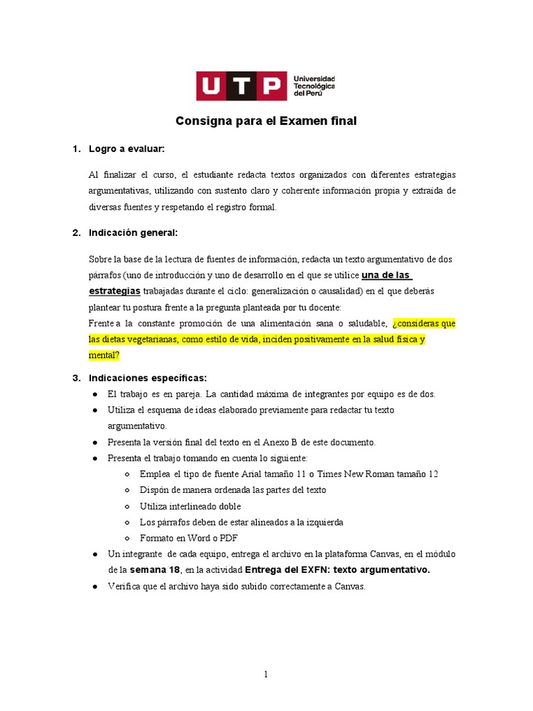 GC N01I EXFNConsigna 22C2A | PDF | Plagio | Disciplinas GC N01I EXFNConsigna 22C2A | PDF | Plagio | Disciplinas