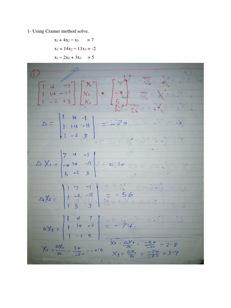 Report 1 حل | PDF | Applied Mathematics | Mathematics