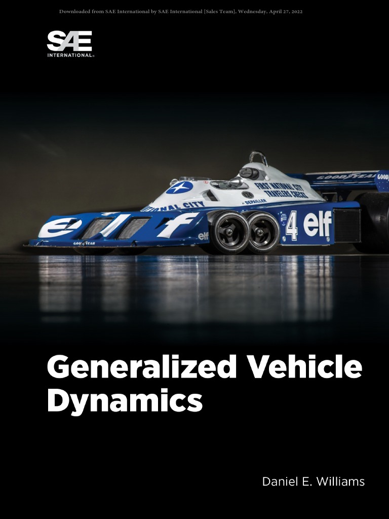 Generalized Vehicle Dynamics (Daniel Williams) (Z-Library) | PDF