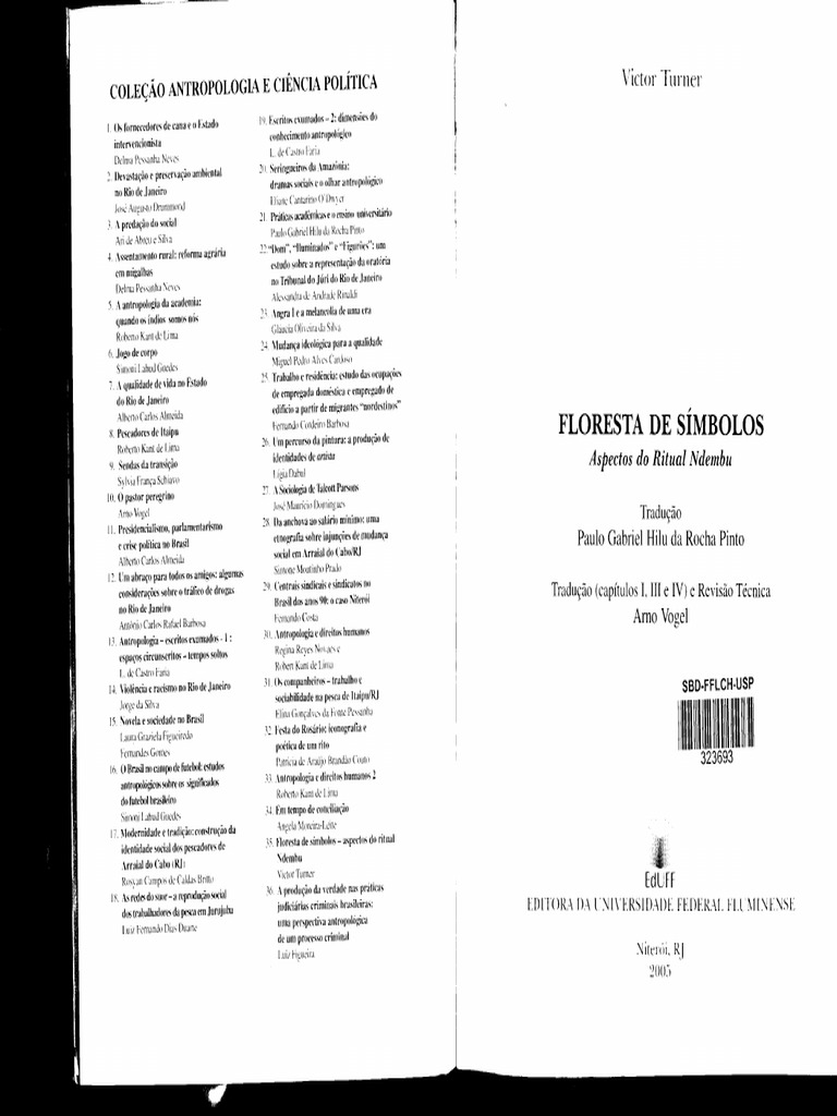 Floresta de Símbolos: Ritual Ndembu | PDF | Estudos de Línguas Estrangeiras