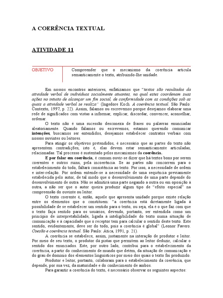 Atividade 11 | PDF