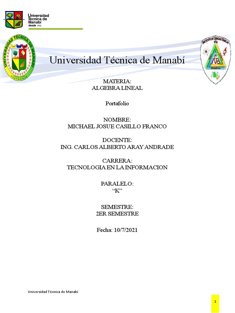 Universidad Técnica de Manabí | PDF
