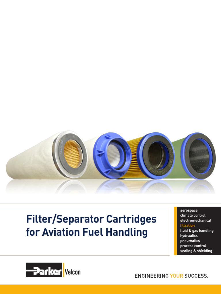 PV Catalog Filter Separator Cartridges For Aviation Fuel Handling | PDF ...