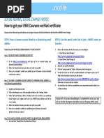 BSAFE - EN - Course Certificate - BSAFE | PDF