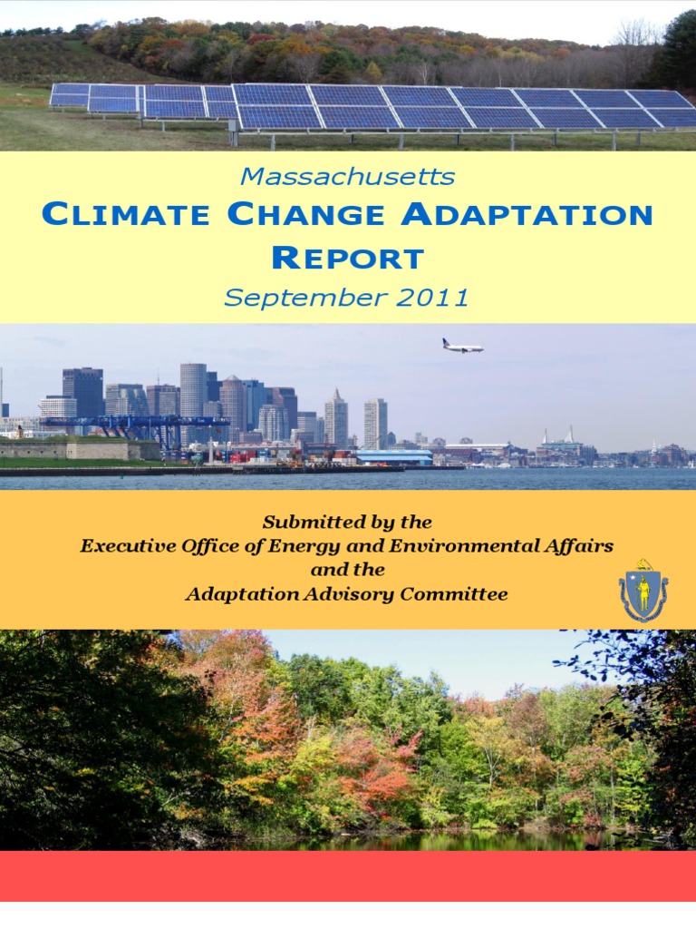 Massachusetts Climate Change Adaptation Report | PDF | Climate ...