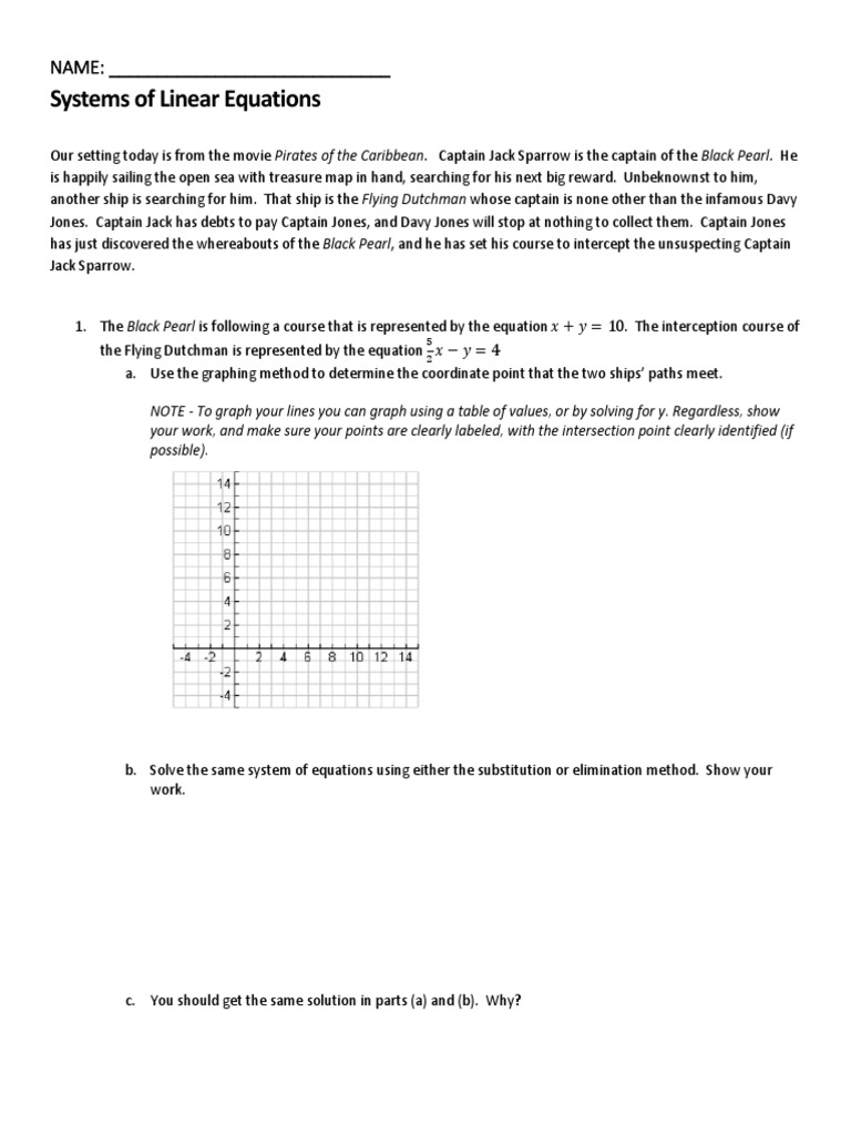 System of Linear Equation 1 | PDF | Equations | Algebra