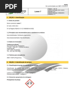 FISPQ-Scott Spray 400ml | PDF | Primeiros socorros | Queimadura