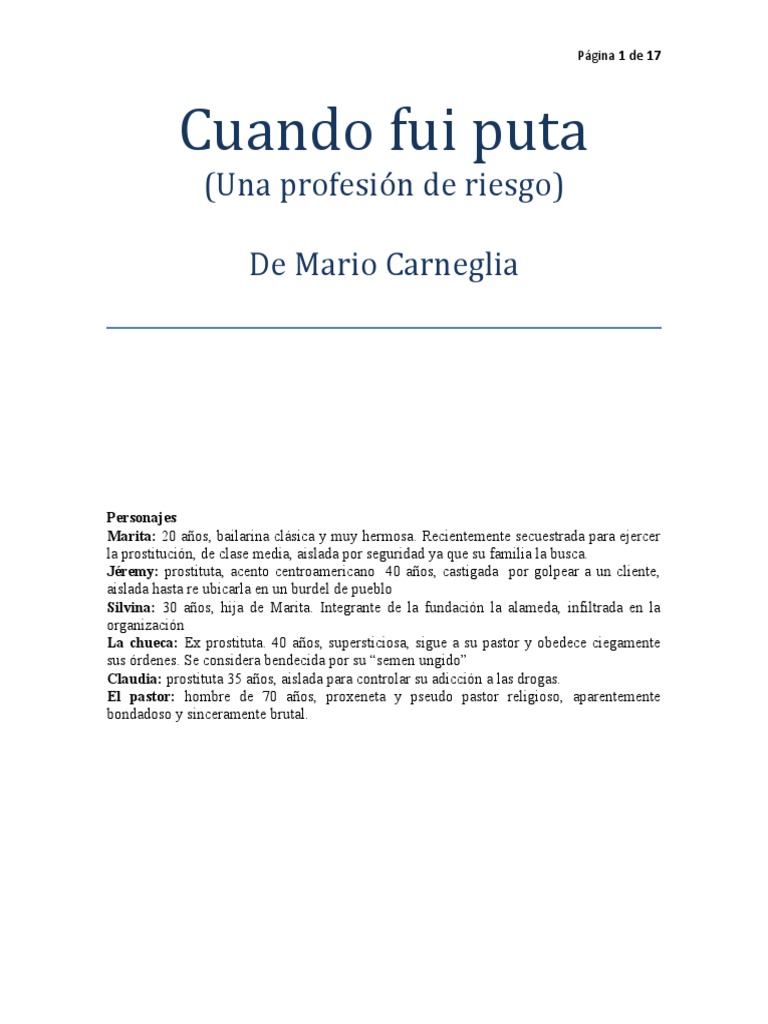 Cuando Fui Puta | PDF