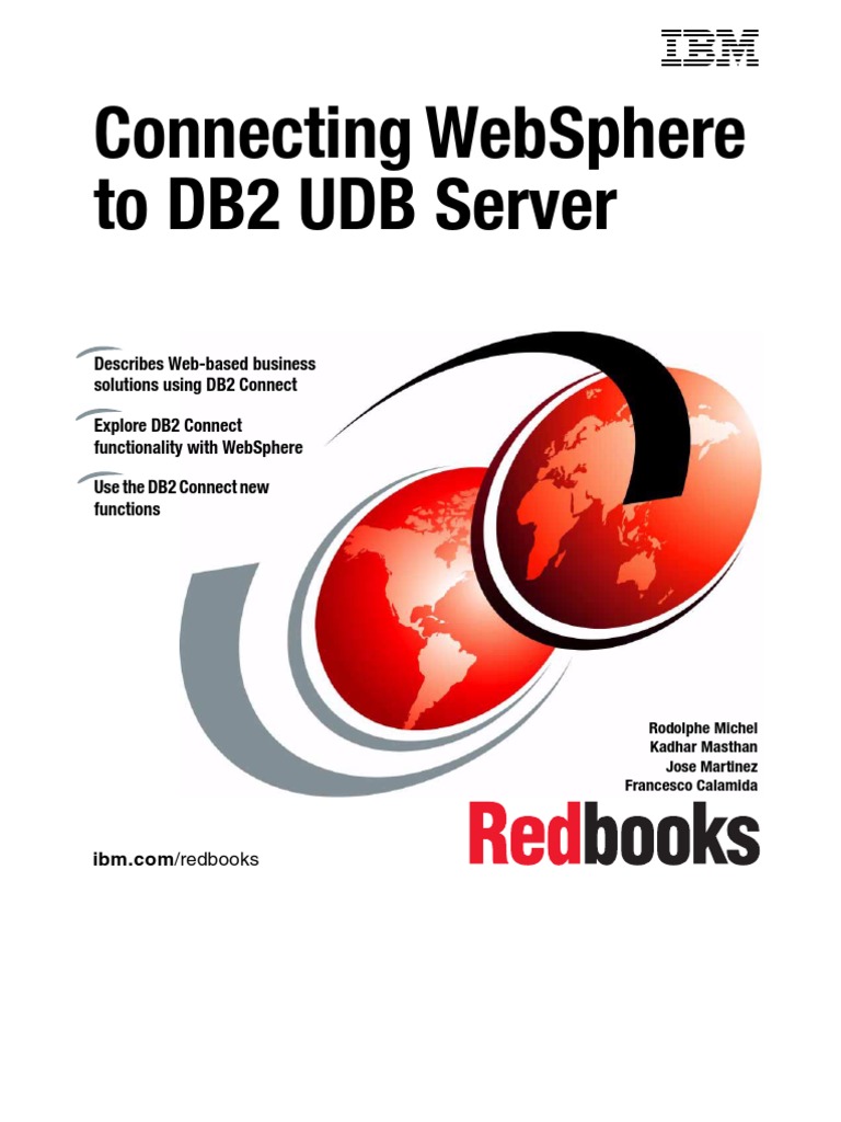 SG 246219 | PDF | Ibm Db2 | Java Server Pages
