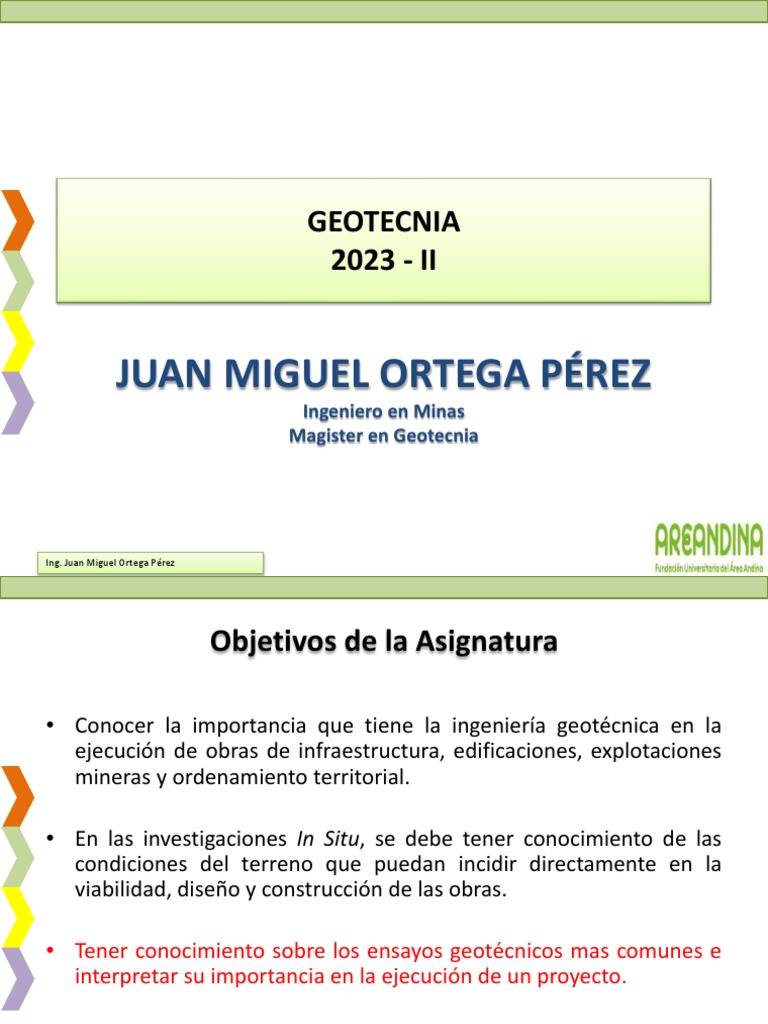 Introducción a la Geotecnia | PDF | Ingeniería geotécnica | Ingeniería