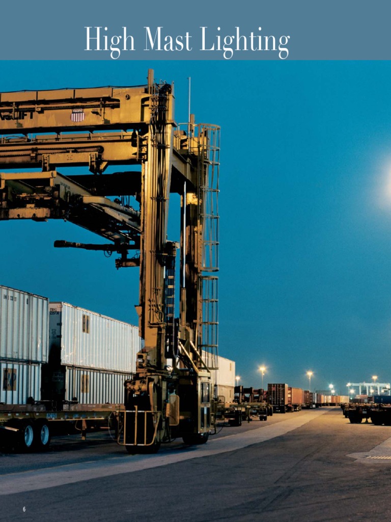 High Mast | PDF | Lighting | Building Engineering