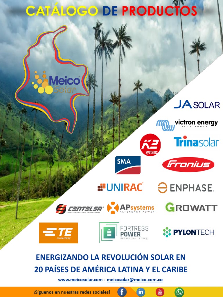 Catálogo de Productos Meico Solar | PDF | Informática