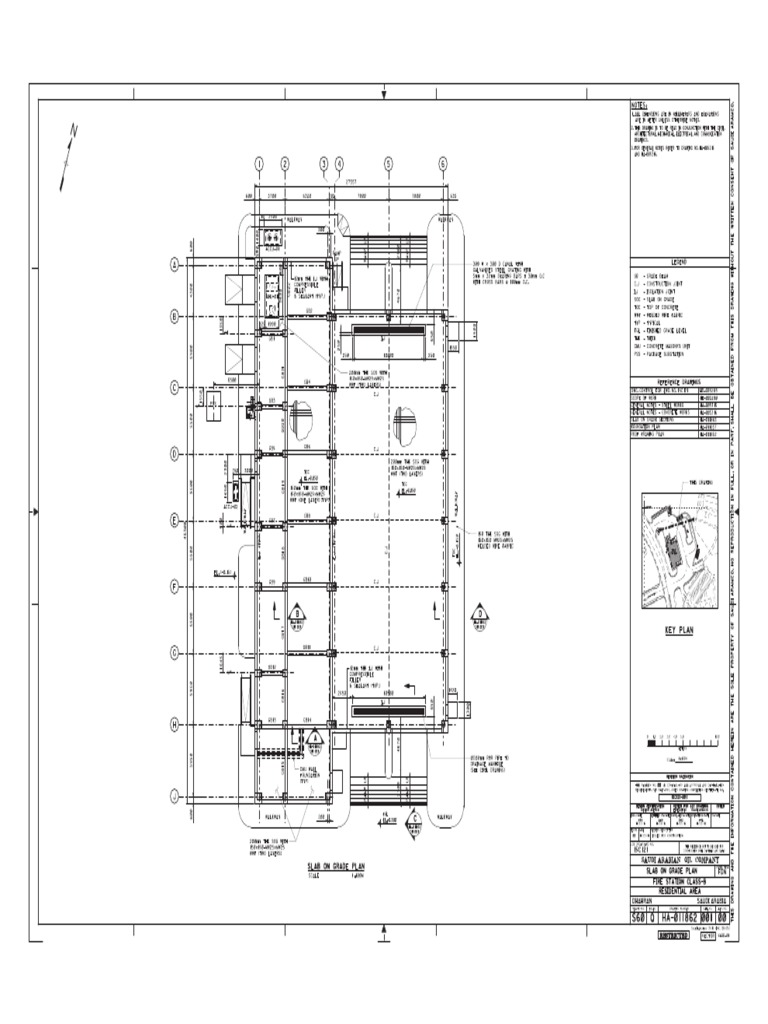 Foundation Plan & Section Package Substation | PDF