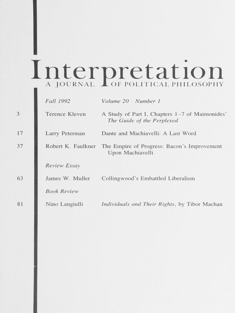 A Guide For The Perplexed | PDF