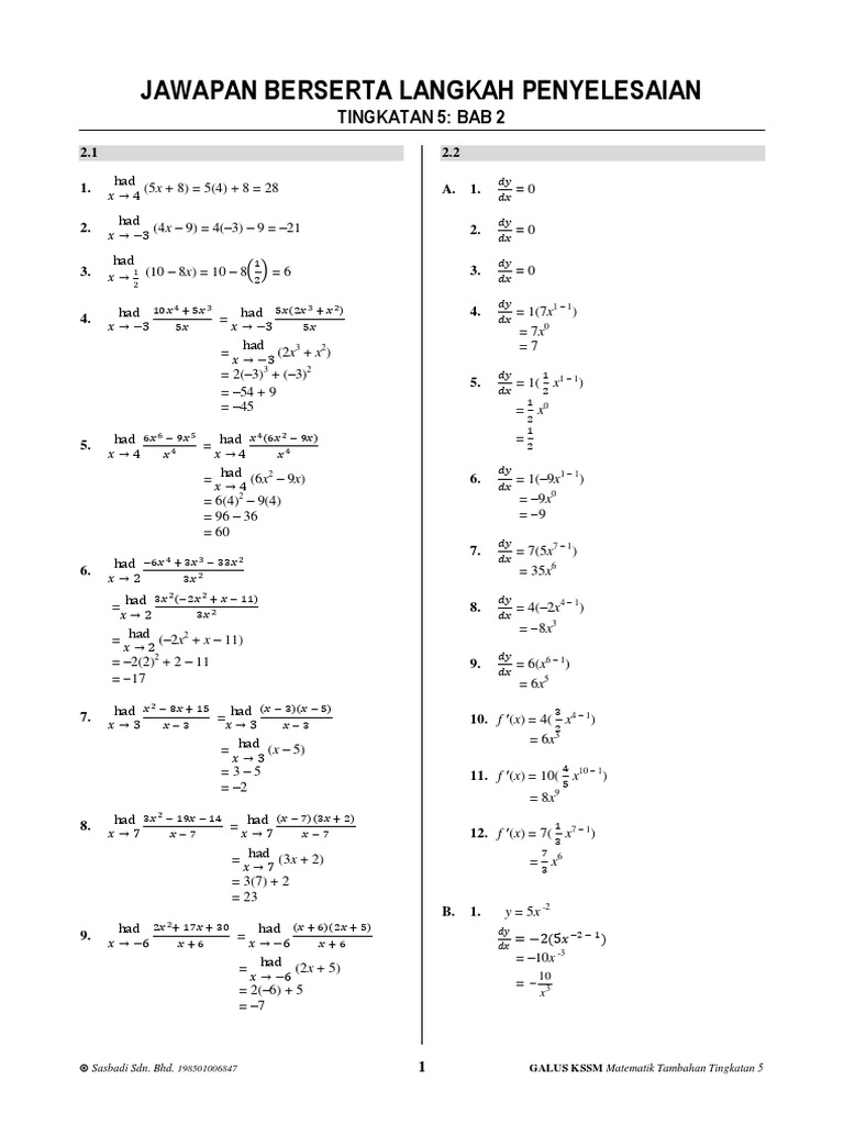 02 Jaw Lengkap GALUS MT Ting 5 Bab 2 | PDF