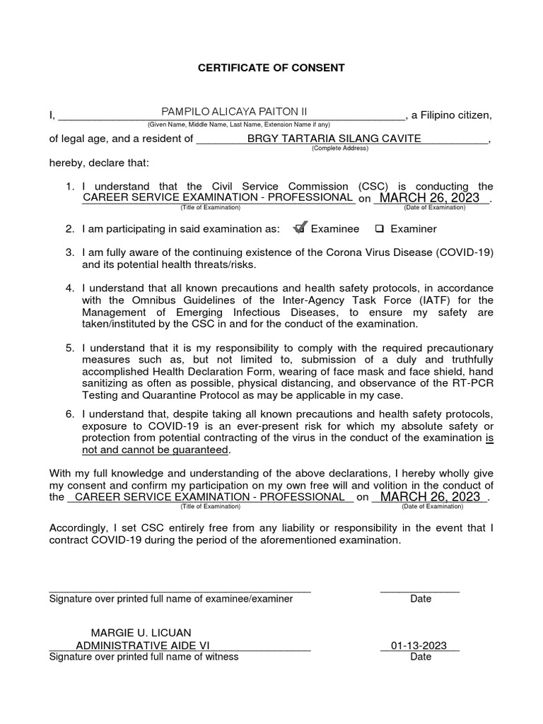 STEP 3_ CONSENT FORM PROFESSIONAL 5 | PDF