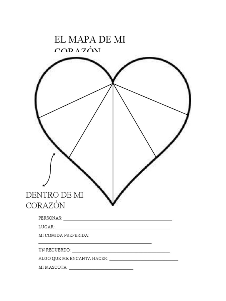 El Mapa de Mi Corazon | PDF