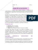 Fisiopatología Del Envejecimiento Cutáneo | PDF | Envejecimiento | Telómero