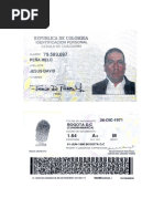 Cedula Alexander | PDF