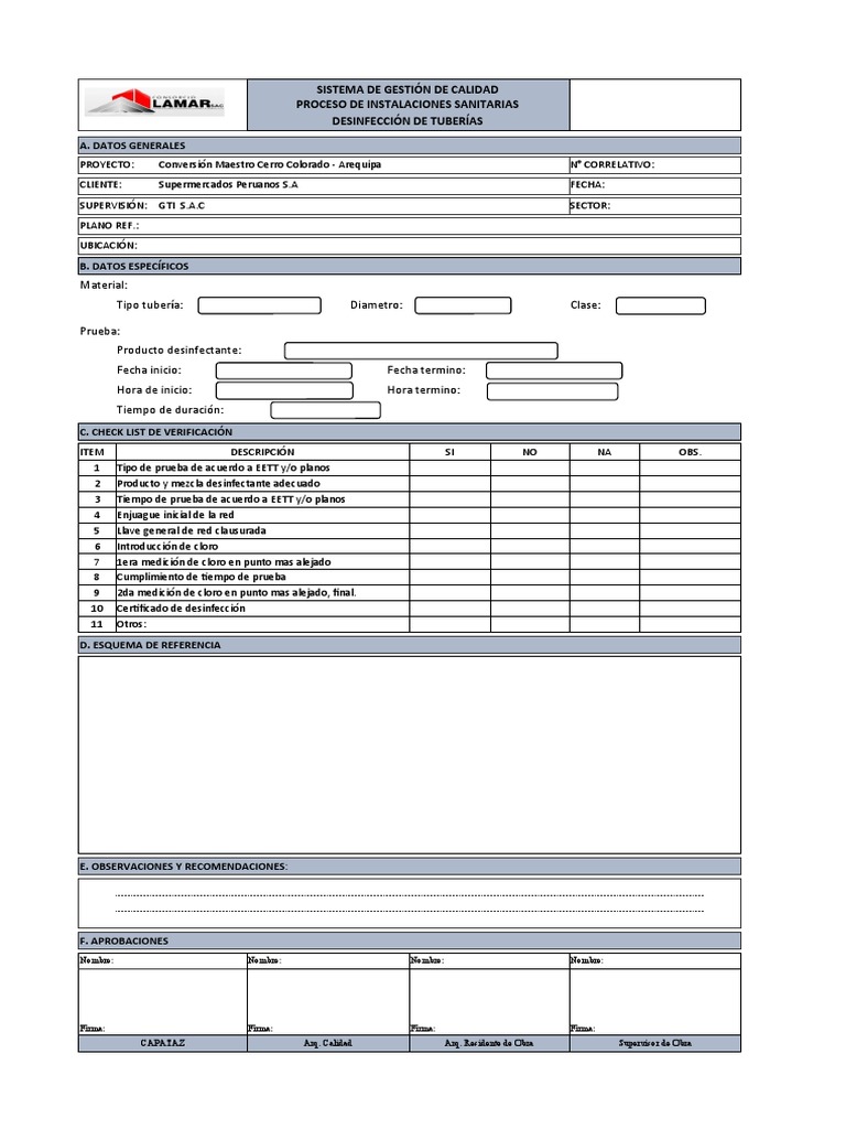 Protocolo Iiss General | PDF | Plomería | Ingeniería de Edificación