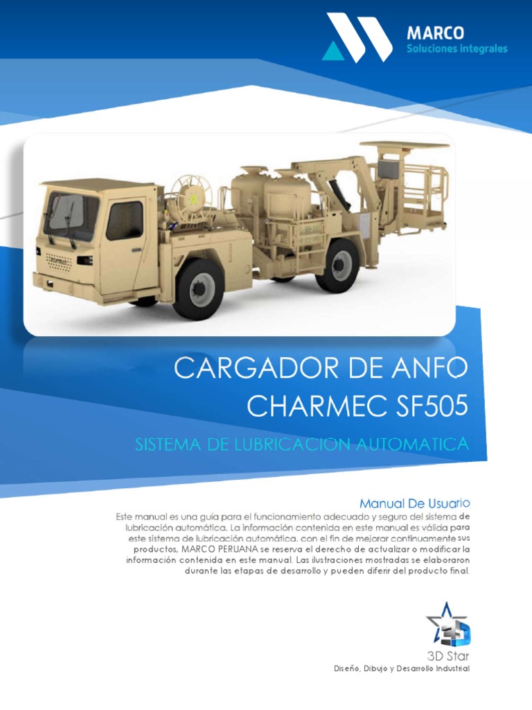 Manual Pro - Lube (Charmec SF505 - DH129) | PDF | Technologie et ingénierie