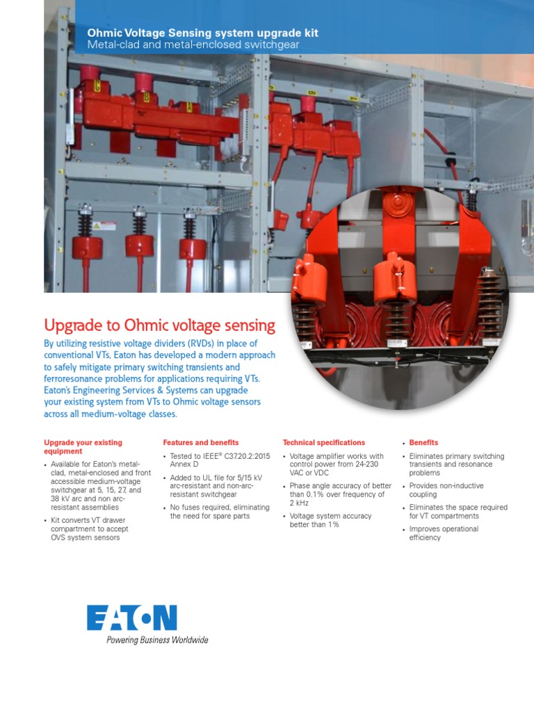 eaton-mv-ovs-upgrade-kit-pa022012en-en-us | PDF | Power (Physics) | Electrical Components