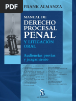 Manual de Derecho Procesal Penal 2025 - Almanza | PDF | Apelación | Presunción de inocencia