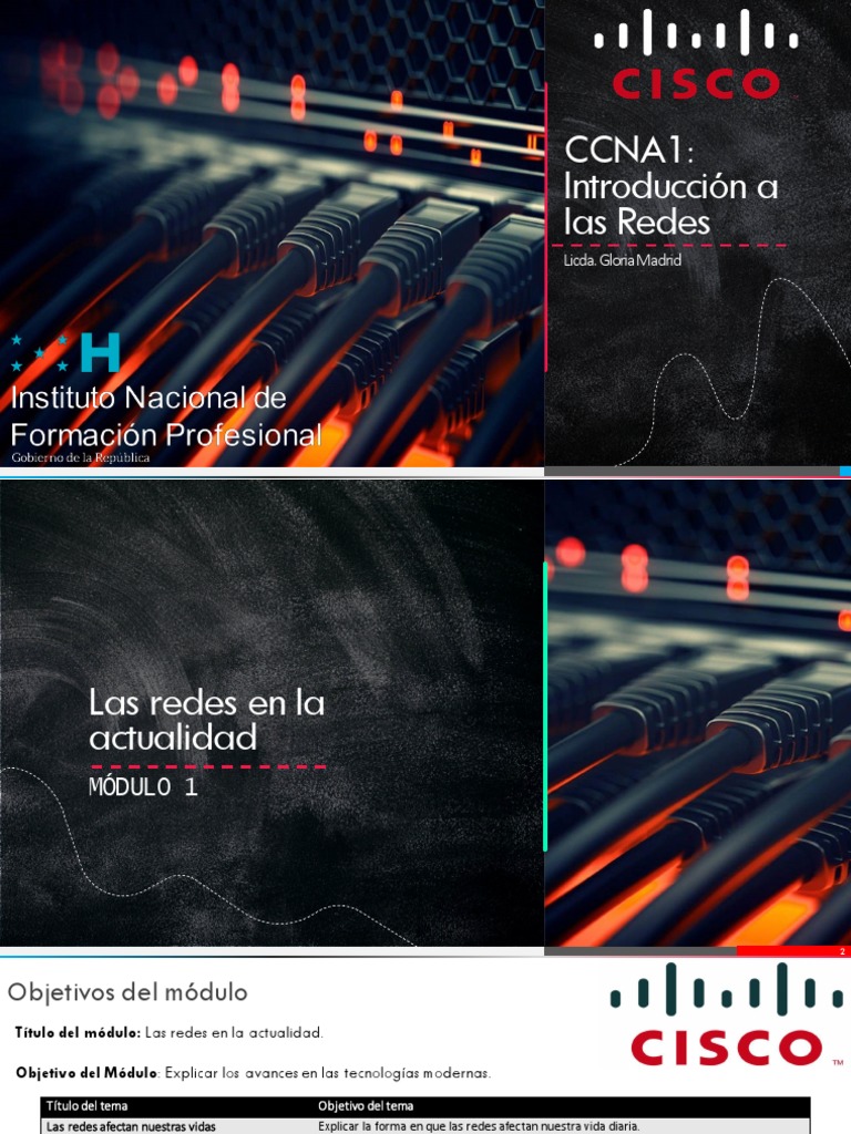 CCNA1-M1 Las Redes en La Actualidad | PDF