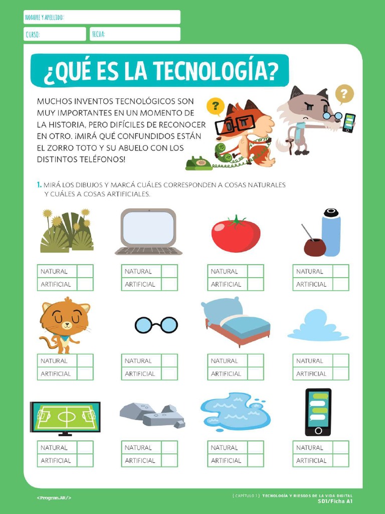 Actividades Aula - TICS | PDF