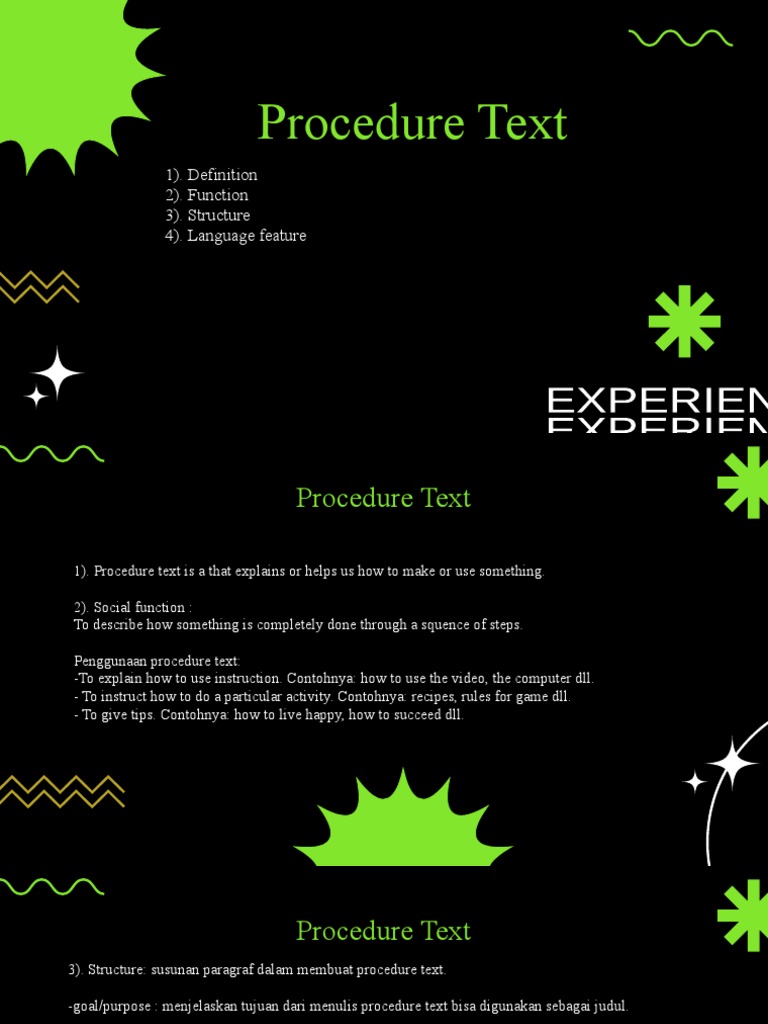 Procedure Text | PDF