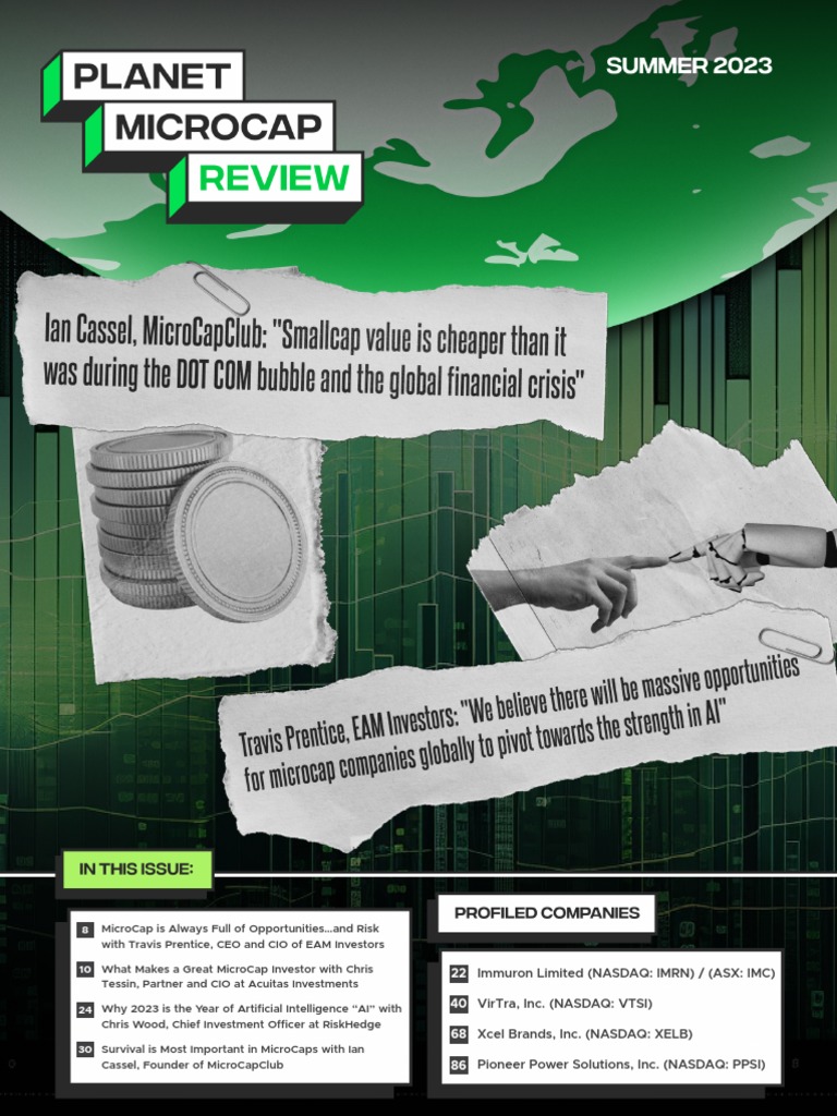 Planet MicroCap Review - Summer 2023 Issue | PDF | Securities (Finance ...