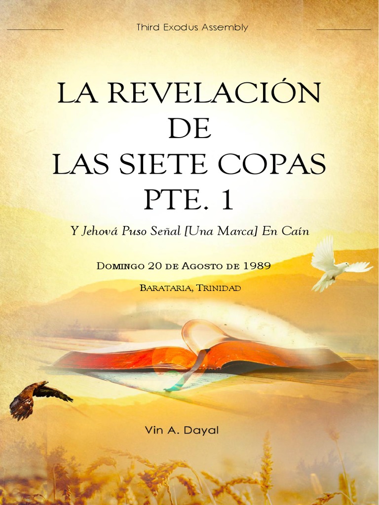 Revelación de las Siete Copas: Parte 1 | PDF | Libro de revelación | Dios
