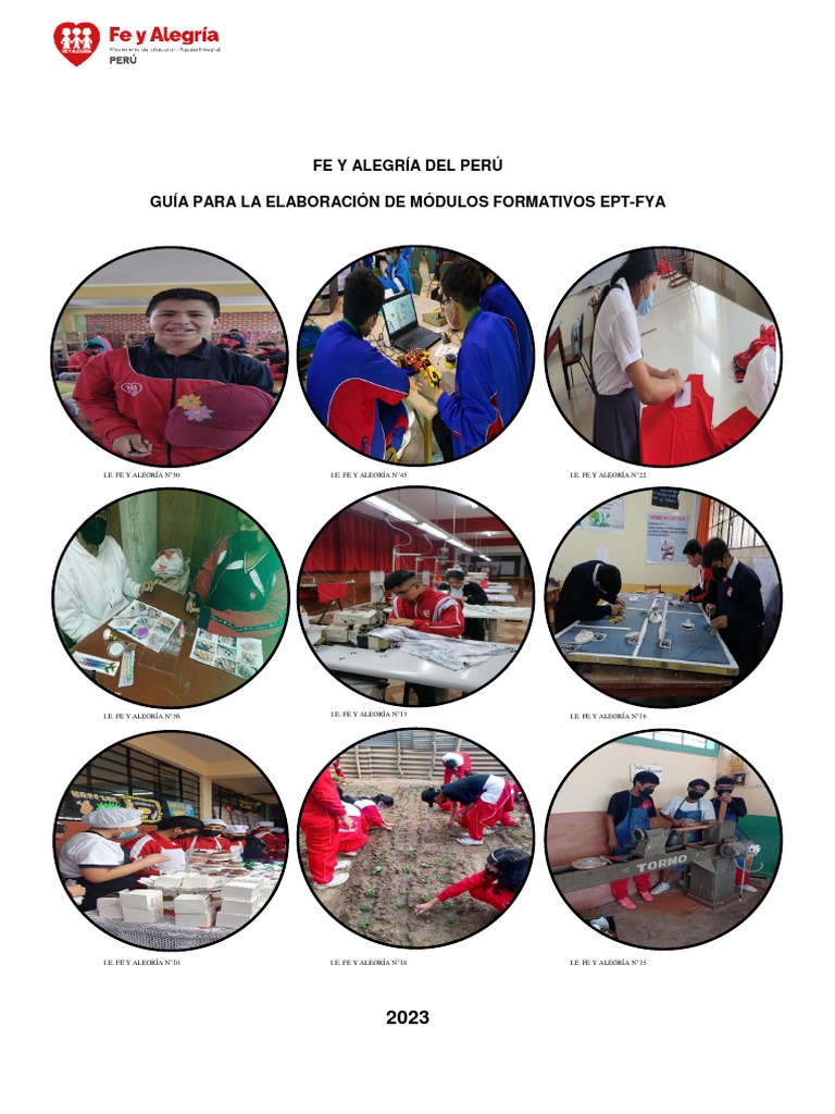 Guia Ept Fe y Alegria 2023 | PDF