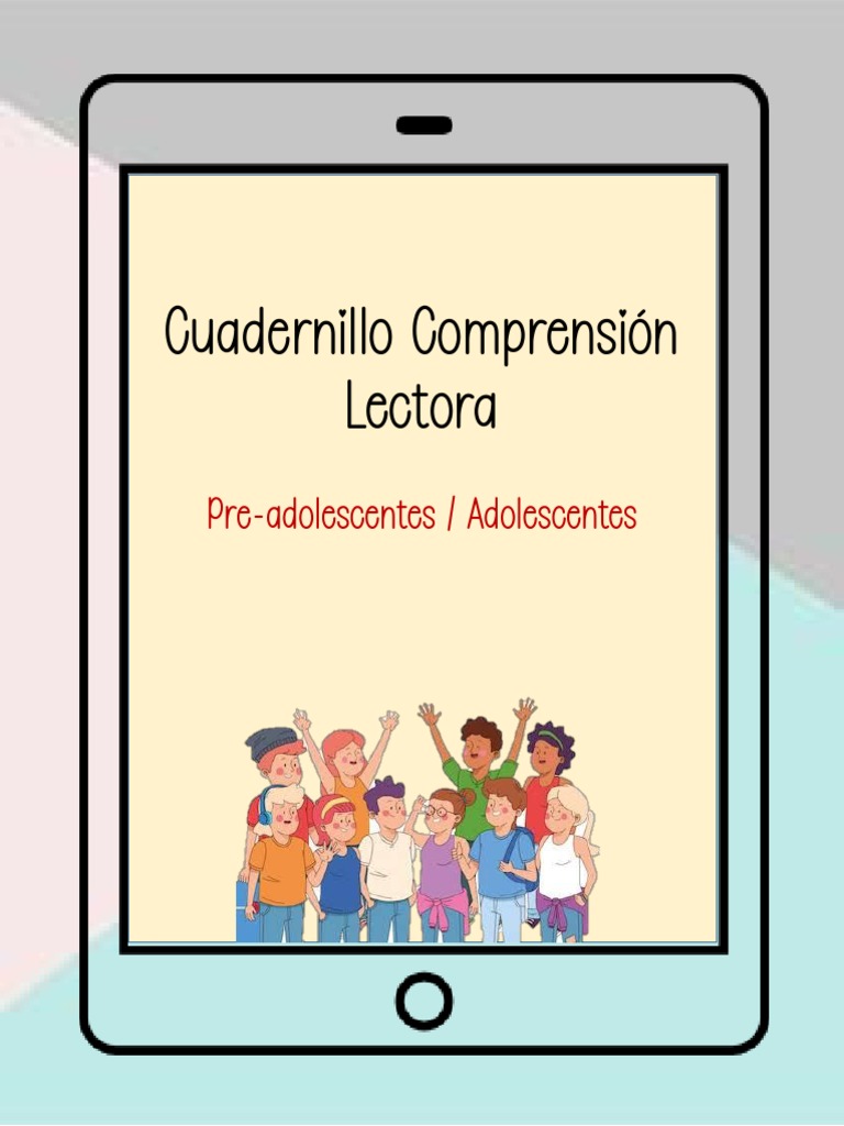 Cuadernillo de Comprensión Lectora para Adolescentes | PDF | Odiseo ...