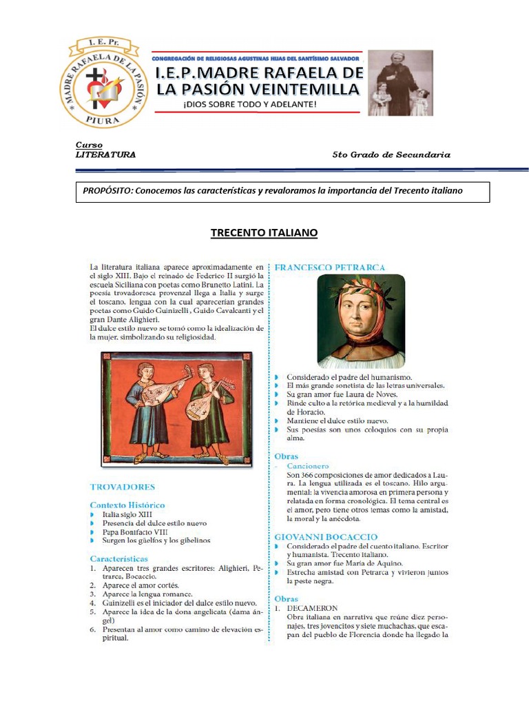 Características del Trecento Italiano | PDF