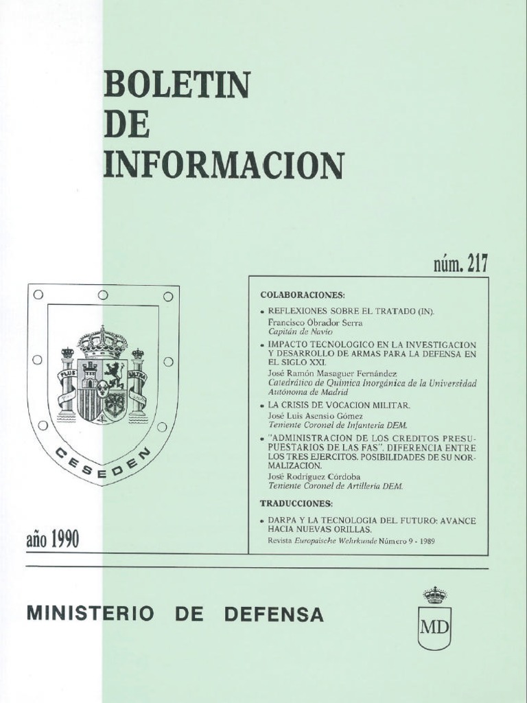 Boletin Ceseden 217 | PDF