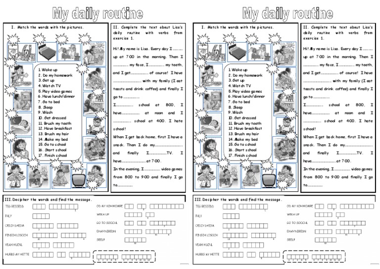 5to Routine | PDF | Eating Behaviors Of Humans | Food And Drink