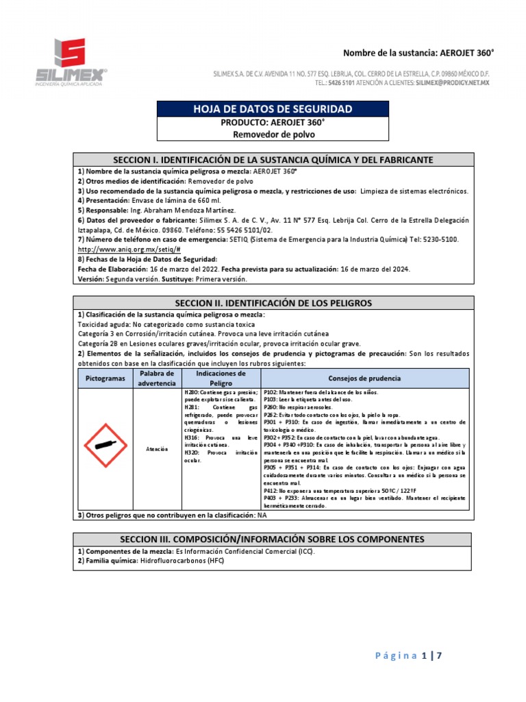 Aerojet 360 660 ML 2022 | PDF