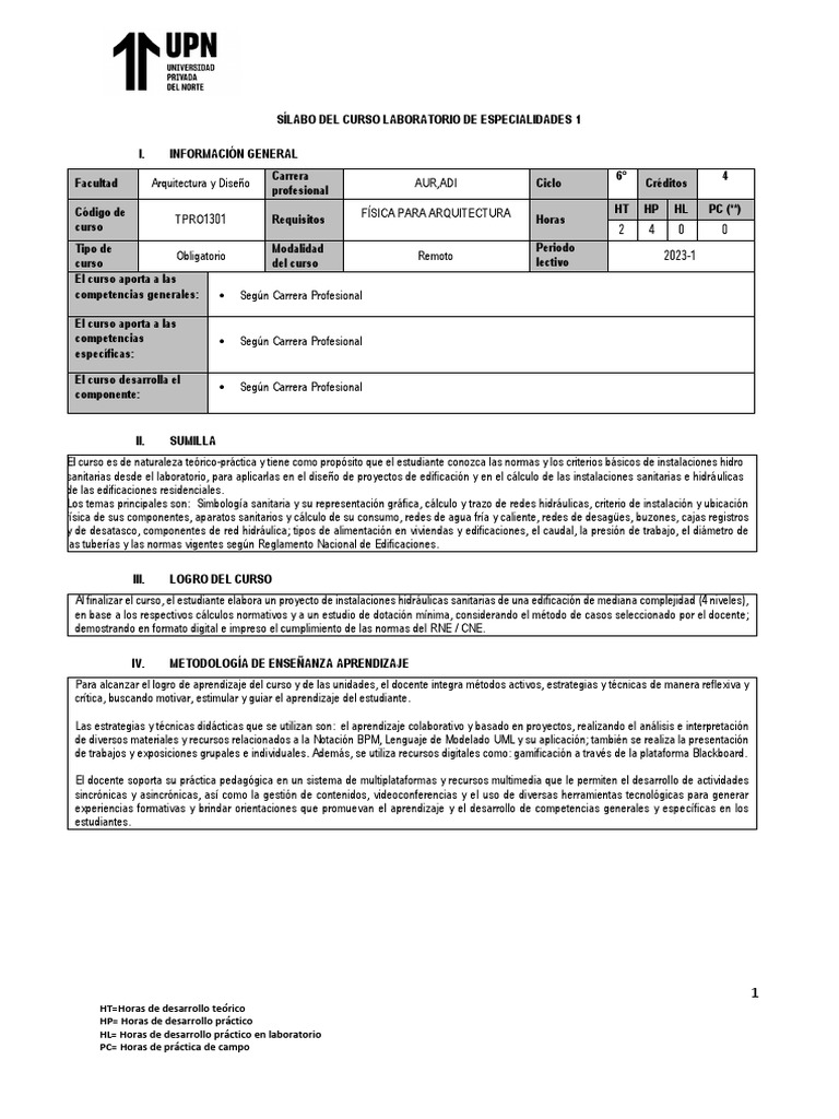Lab de Especialidades 1 | PDF | Arte