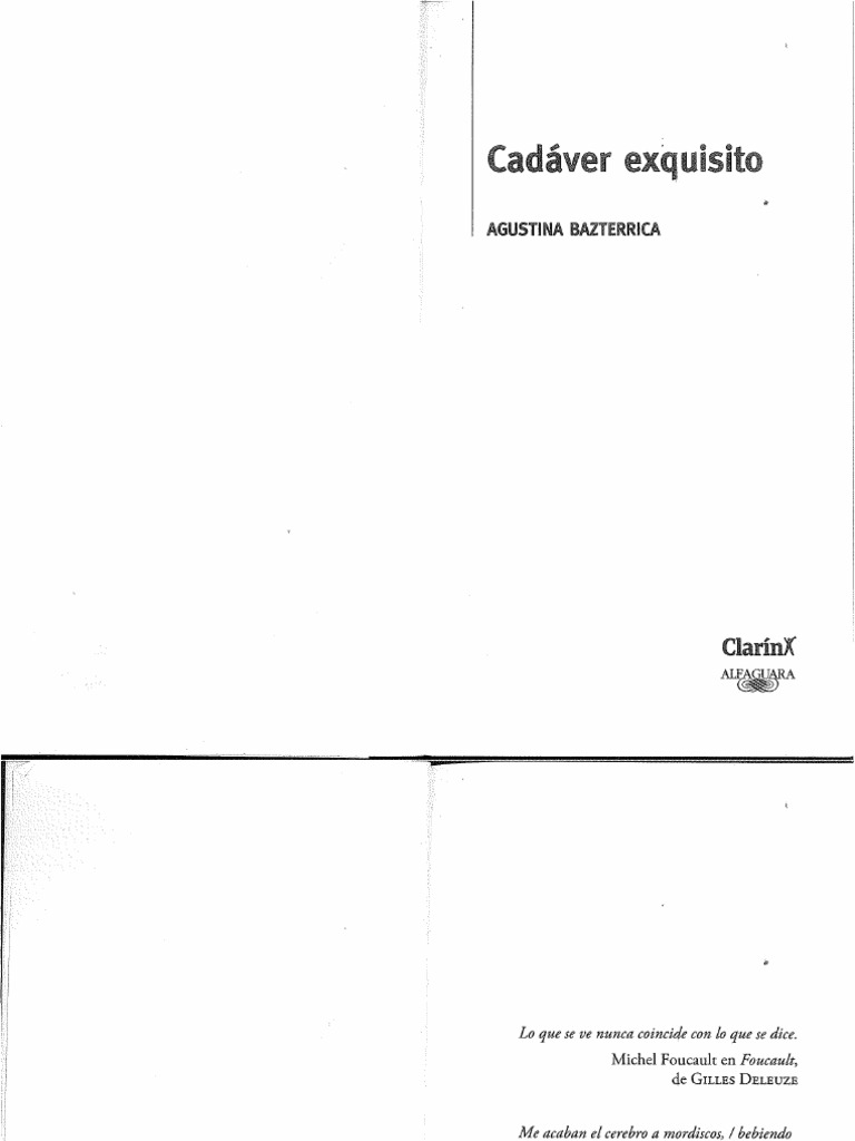 Cadaver Exquisito | PDF