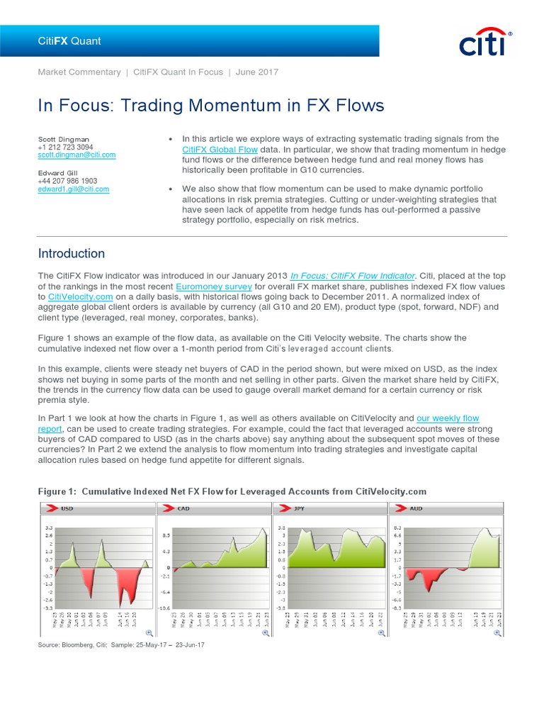 Citifx Quant QIS in Focus | PDF