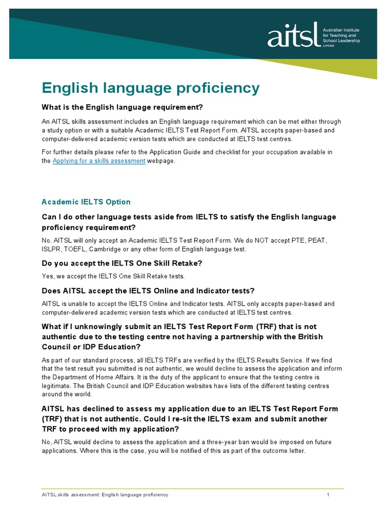 English Language Proficiency | PDF | Career & Growth | Business