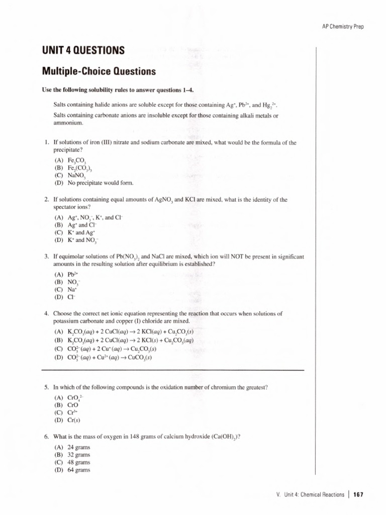 Unit 4 Problem Set Pdf