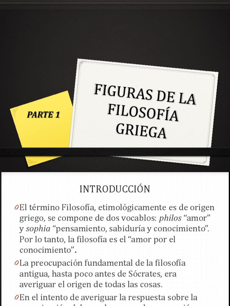 Filósofos Presocráticos | PDF | Pitágoras | Filosofía griega antigua
