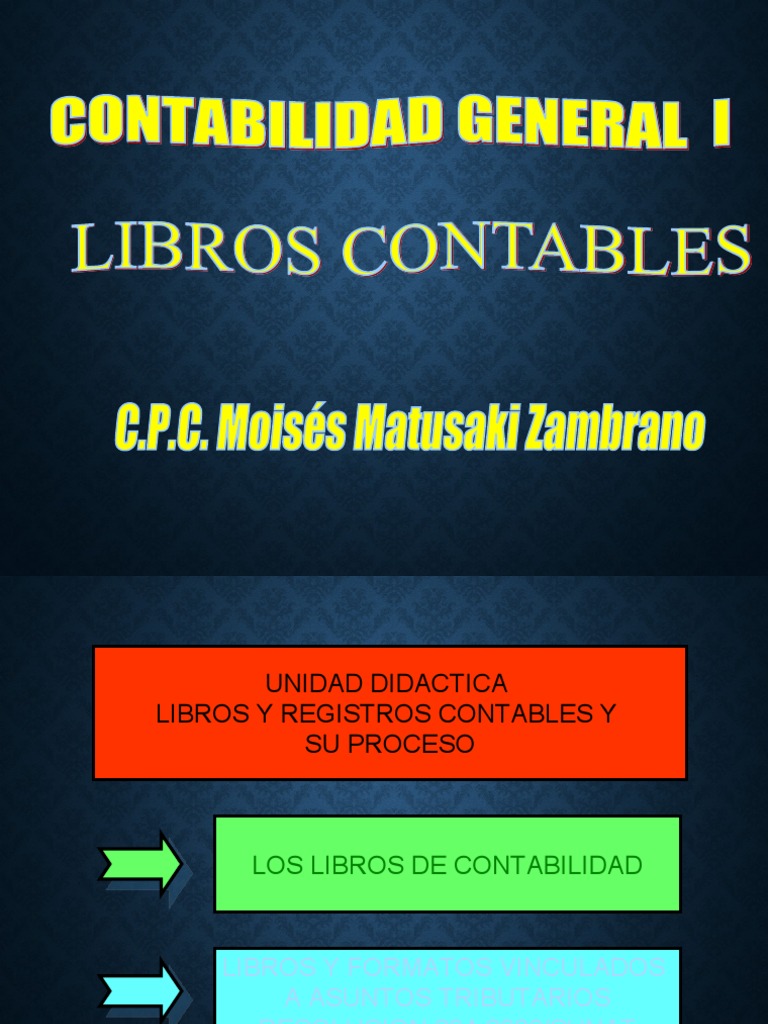 Libros y Registros Contables | PDF | Contabilidad | Business
