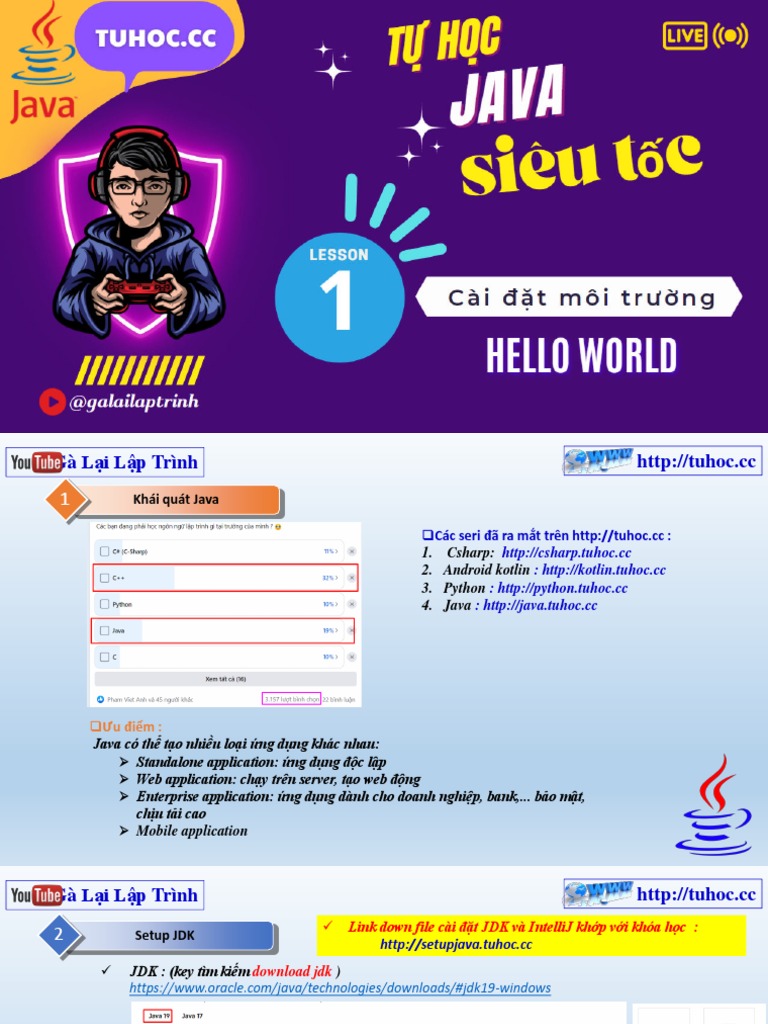 1.Tự Học Java Siêu Tốc Dễ Hiểu Cho Người Mới Cài Đặt Intellij Idea ...
